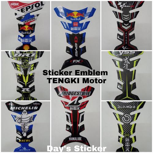 Jual Tankpad Stiker Tanki Motor Universal Timbul Pilihan Di Varian ...