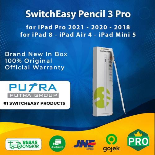 Jual Switcheasy EasyPencil Pro 3 Pencil for iPad Pro M1 Stylus Pen ...