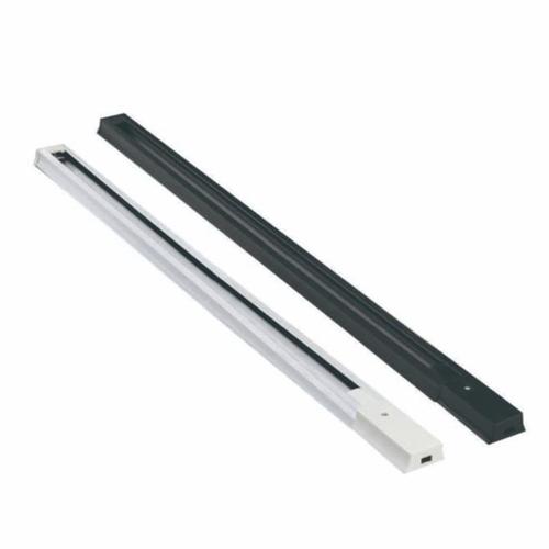 Jual Track rail 1 meter 1m 1 m warna putih / hitam rel lampu spotlight ...
