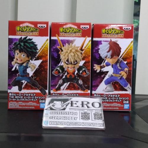 Jual WCF My Hero Academia Three Musketeers set of 3 Deku Bakugo ...