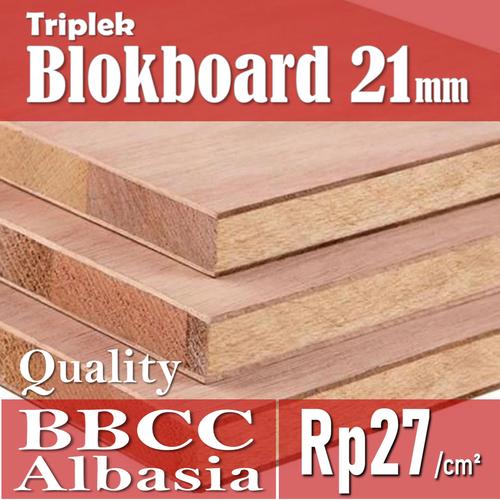 Jual Triplek Blokboard 21mm Custom Harga /cm2 Blockboard Tebal 21mm ...