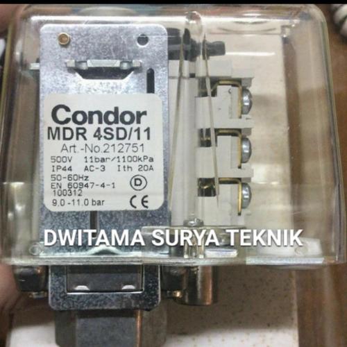 Jual pressure switch condor MDR 4SD/11 - Jakarta Barat - DWITAMA SURYA ...