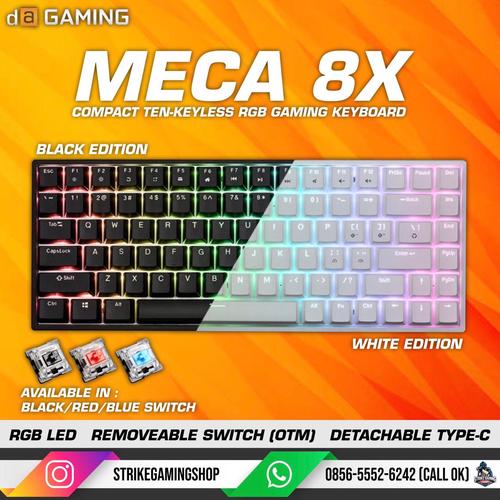 Jual DIGITAL ALLIANCE MECA 8X COMPACT SIZE TEN-KEYLESS RGB GAMING ...