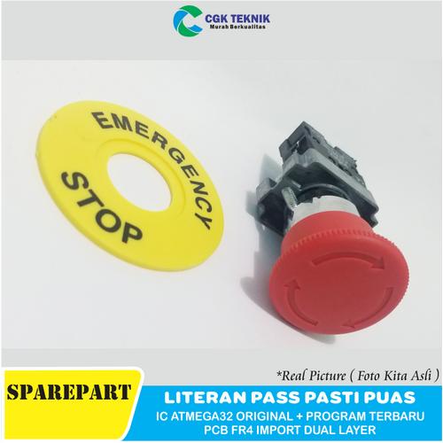 Jual CGK TEKNIK - EMERGENCY STOP PUSH BUTTON / TOMBOL EMERGENSI POM ...