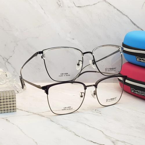 Jual Kacamata Pria Original Cyber Eyeworks CB14BK Clubmaster Keren ...
