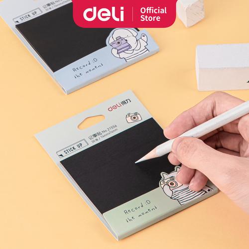 Jual Deli Sticky Notes Berwarna dan Bermotif 30/40 Lembar 2155X 2156X ...