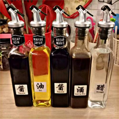 Jual Botol minyak 650ml / Botol sirup / Botol kaca Serbaguna - Botol ...