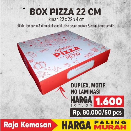 Jual BOX PIZZA, DUS PIZZA, KARDUS PIZZA, PIZZA BOX UKURAN 22CM - Kota ...
