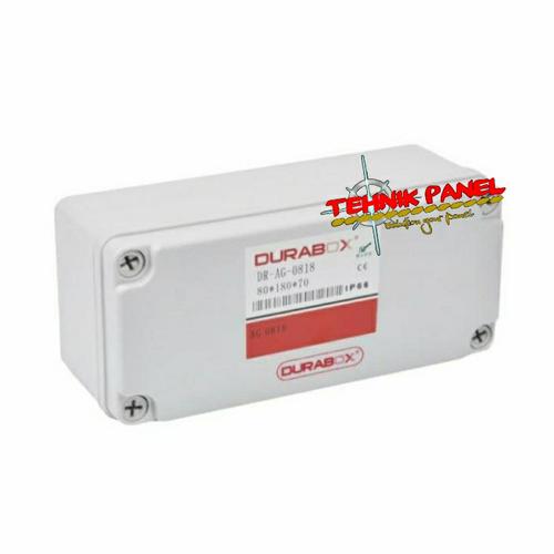 Jual DURABOX ABS PLASTIK 80x180x70+BASE PLATE / TIBOX ABS PLASTIC+BASE ...