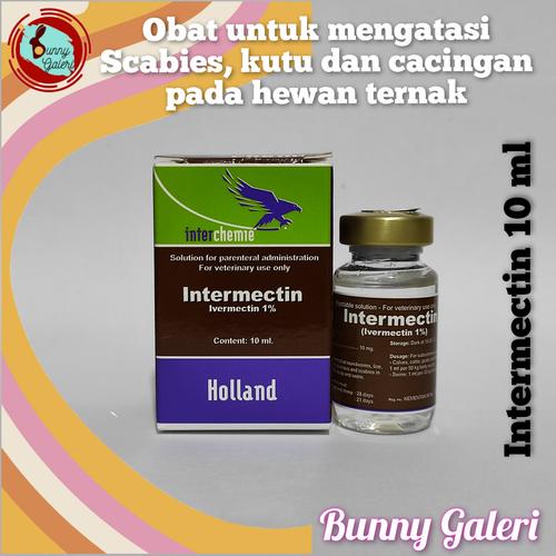 Jual Intermectin 10 ml, untuk mengatasi kasus Scabies dan Endoparasit ...