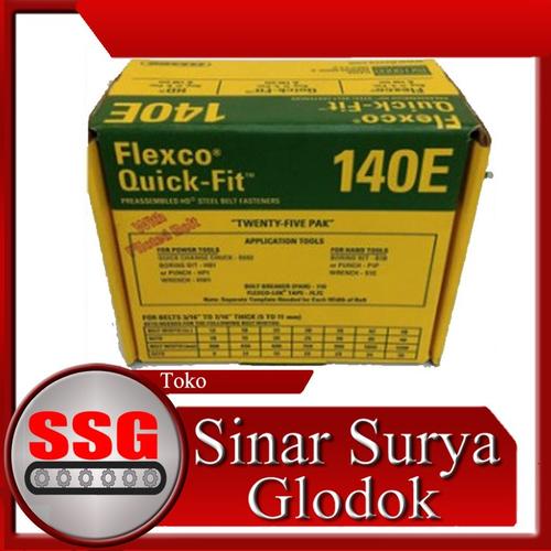 Jual FLEXCO Fastener Quick Fit 140E - Bolt Solid Plate Pengikat Mekanis ...
