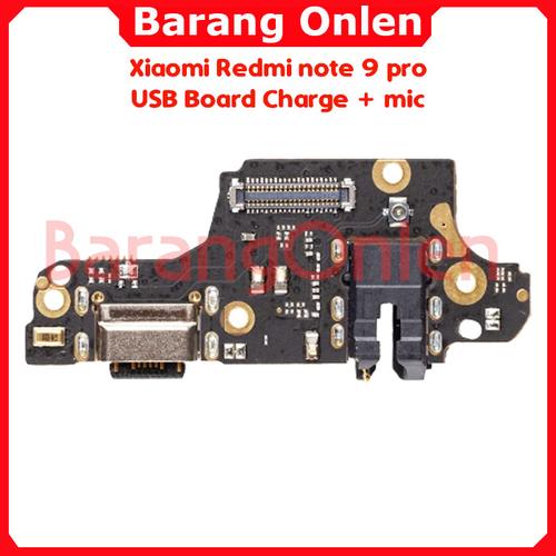 Jual Xiaomi Redmi Note 9 Pro usb charge flexible konektor cas mic board ...