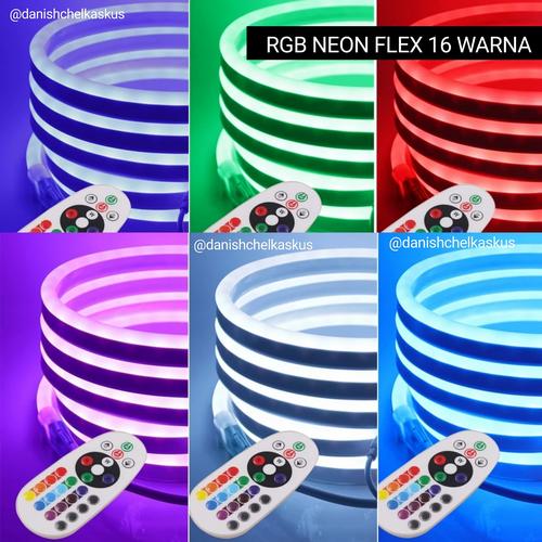 Jual LED NEON FLEX RGB WARNA WARNI 16 WARNA DIJUAL METERAN - Jakarta ...