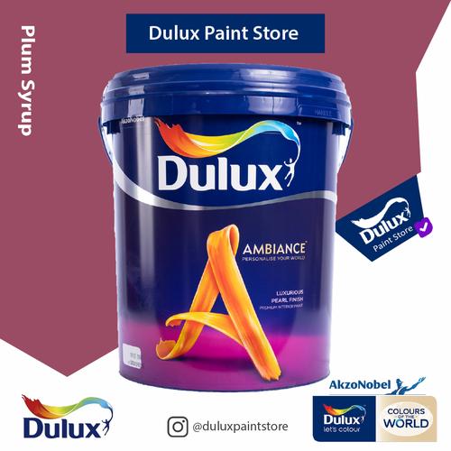 Promo Dulux Ambiance Plum Syrup 20 Liter Pail Tinting Cicil 0% 3x ...