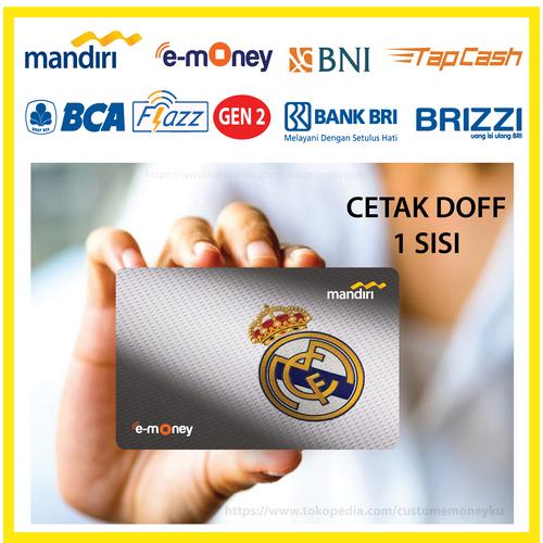 Jual KARTU EMONEY MANDIRI BCA GEN 2 BNI BRI KLUB BOLA REAL MADRID EMBLEM - BRI BRIZZI - Jakarta ...