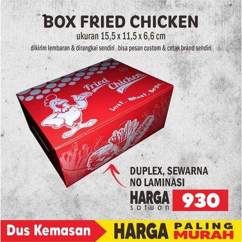 Jual Dus Ayam / Dus Fried chicken / Box Fried Chicken - Jakarta Timur ...