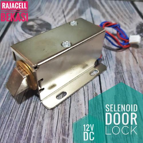 Jual Selenoid Door Lock 9 12V for Arduino Home Automation Control ...