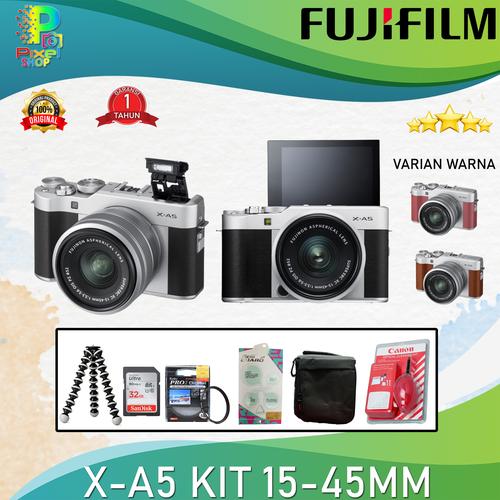 Jual FUJIFILM X-A5 KIT 15-45MM / FUJIFILM X-A5 WITH 15-45MM - BODY ONLY ...