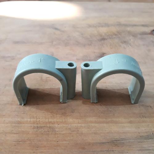 Jual Klem PVC 1" / Klem Pipa PVC 1" (sudah termasuk paku beton ...