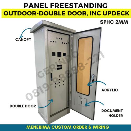 Jual Box Panel Listrik Freestanding Outdoor Double Door 160x80x60cm ...