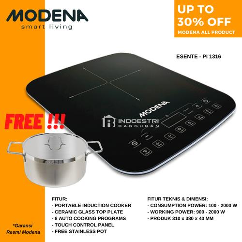 Jual Kompor Induksi Listrik Portable Modena PI 1316 / Induction ...