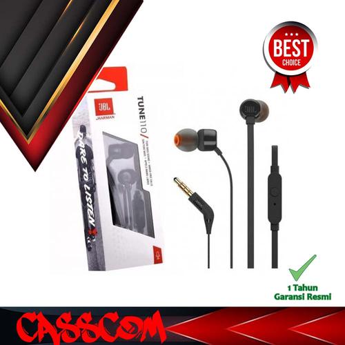 Jual JBL TUNE 110 Earphone Original - Hitam - Jakarta Selatan - CassCom ...