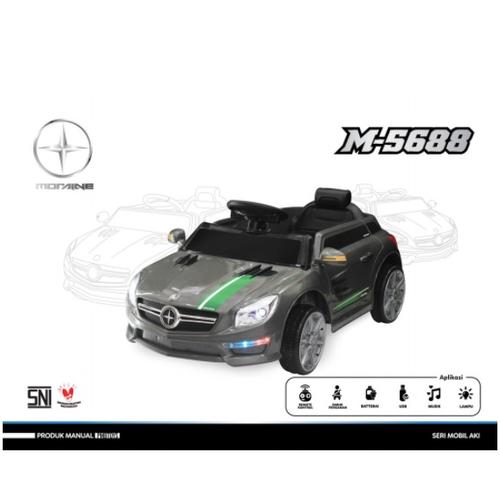 Jual Mainan Anak Mobil Aki PMB Toys Moraine M-5688 Sedan Mercy Remote ...