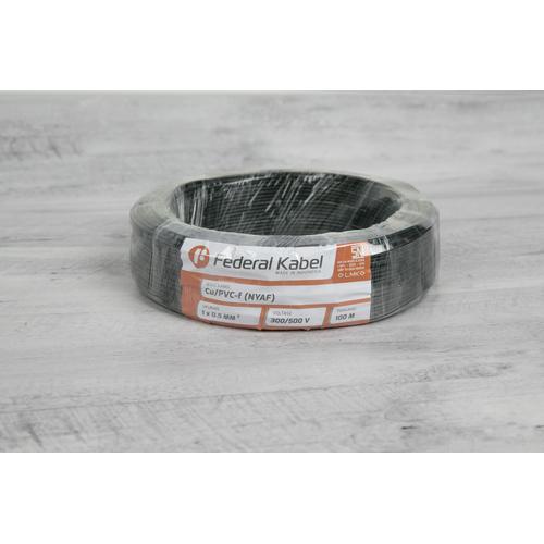 Jual Federal Kabel NYAF 1x0.5mm² 100 meter - Hitam - Jakarta Barat - Mr ...