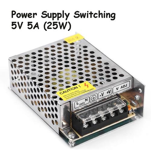 Jual Power Supply Switching PSU Jaring 5V 5A 25W Travo - PSU 5V 5A ...