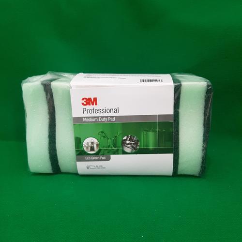 Jual ECO Green Pad Sponge 3M Pack 6 pcs - Kab. Badung - Supplier Alat ...