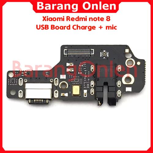 Jual Xiaomi redmi note 8 usb board charge flexible konektor cas mic ...