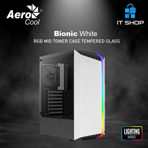 Jual AeroCool Casing Bionic - White - Kota Malang - IT-SHOP-ONLINE ...