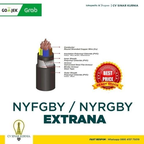 Jual Kabel Listrik EXTRANA NYFGBY / NYRGBY 2x95 mm 2x95 | 1 METER ...