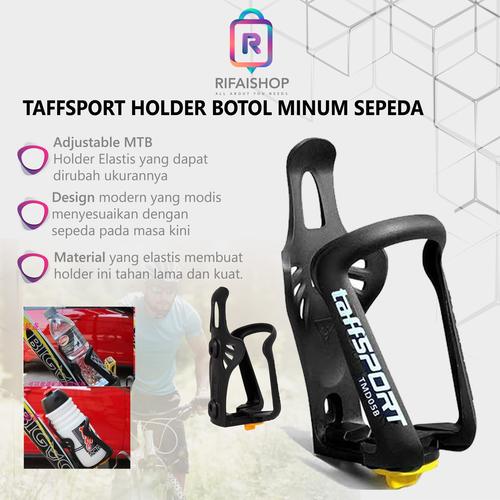 Jual TAFFSPORT HOLDER BOTOL MINUM SEPEDA ADJUSTABLE MTB Tempat Botol ...