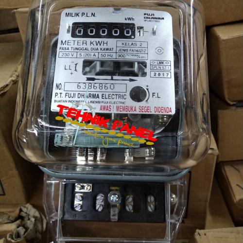Jual KWH METER FUJI DHARMA 1 PHASE 5 (20)A KACA - Jakarta Pusat - TEHNIK PANEL | Tokopedia