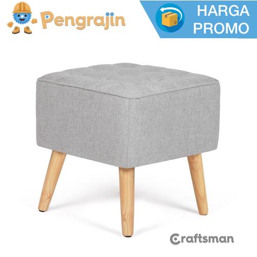 Jual Acient stool / kursi busa kotak kayu minimalist - Anthelia - Hitam ...