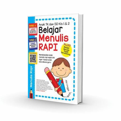 Jual belajar menulis RAPI plus menulis huruf tegak bersambung - Kab ...