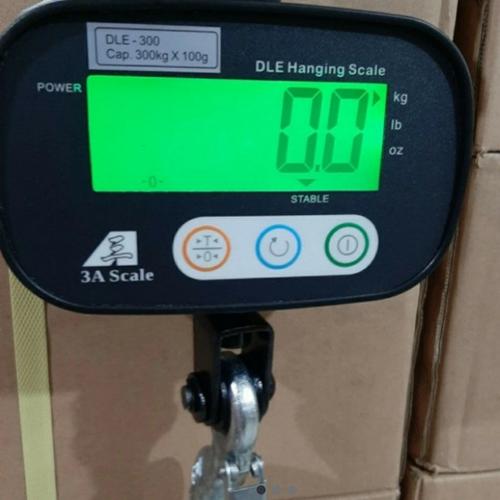 Jual TIMBANGAN GANTUNG DIGITAL DLE 300 KG / TIMBANGAN IKAN / AYAM / 300 ...