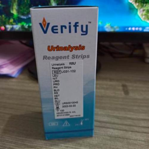 Jual strip urine verify 10p/10 parameter - Kota Bekasi - adzramed ...
