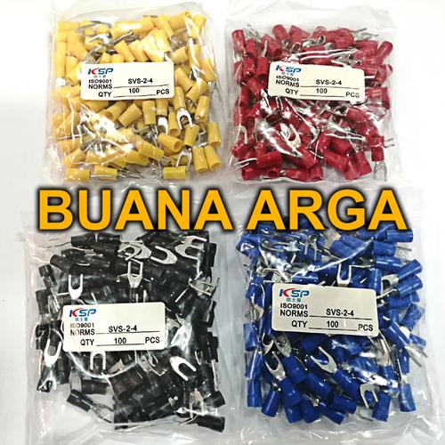Jual Skun Isolasi Warna tipe Y SVS 2 untuk kabel 1.25-2.5mm KSP 100pcs ...