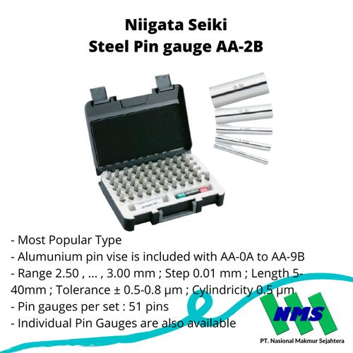 Jual Niigata Seiki Steel Pin gauge AA-2B - Jakarta Barat - NMStools | Tokopedia
