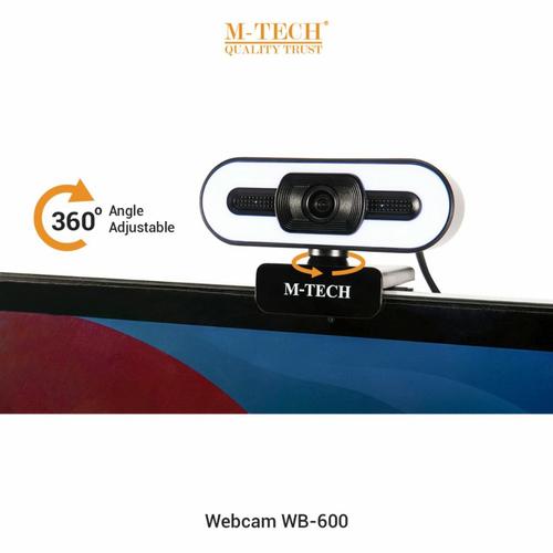 Jual M-TECH Webcam WB600 / WB-600 Web Camera 1080P Full HD With ...