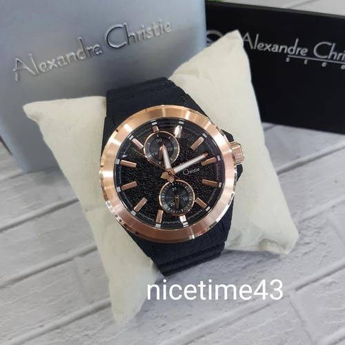 Jual jam tangan pria original alexandre christie 6585mf - Biru ...