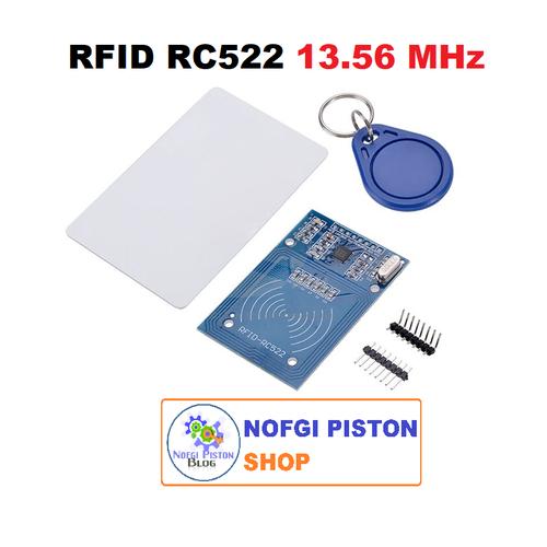 Jual RFID RC522 13.56MHz Module Reader Write Plus Kartu Card dan ...