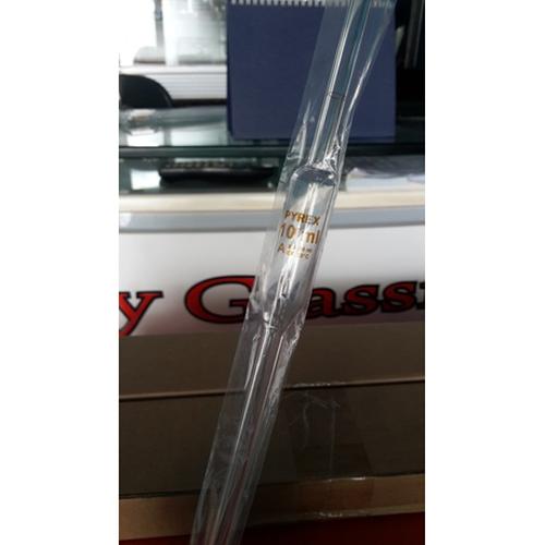 Jual pipet volumetric, pipet gondok, pipet volume merk pyrex 10ml ...