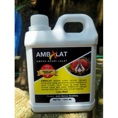 Jual AMBALAT 1 LITER FORMULA RACUN PEMBASMI LALAT PALING AMPUH ...
