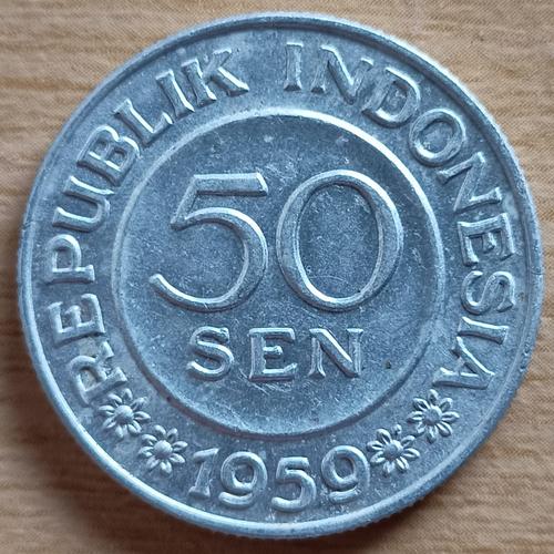 Jual Uang kuno mahar koin 50 sen 1959 bekas pakai masih bagus - Kab. Purwakarta - gutsstore ...
