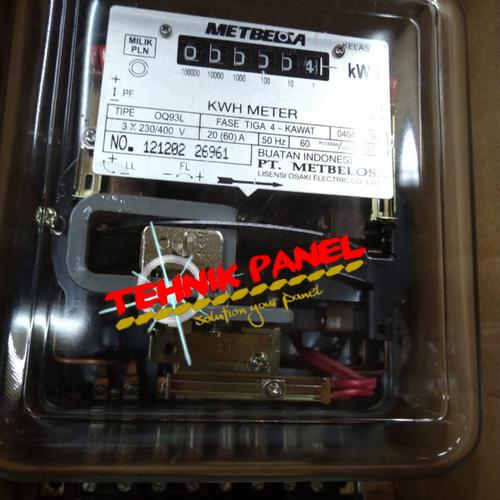 Jual KWH METER 3 PHASE 20 (60)A METBELOSA - Non Therra - Jakarta Pusat - TEHNIK PANEL | Tokopedia