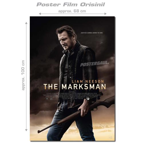 Jual Poster Film THE MARKSMAN - original Indonesian one sheet style A ...