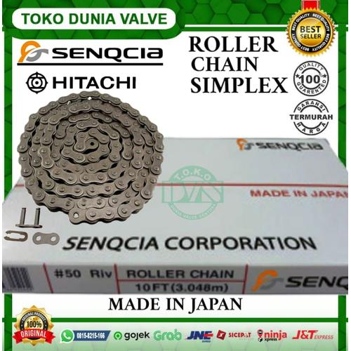 Jual HITACHI SENQCIA ROLLER CHAIN RS 100 SINGLE PICTH 31.75 HARGA MURAH ...